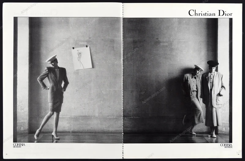 Christian Dior 1986 Advertorial - Dominique Issermann